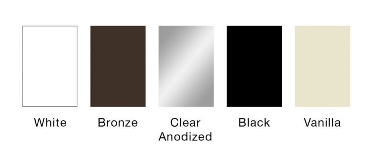 Fascia System Colors - Insolroll