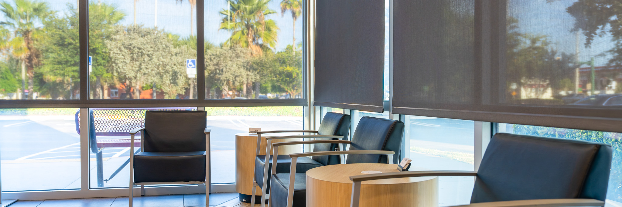 Retail Store Window Shades - Insolroll